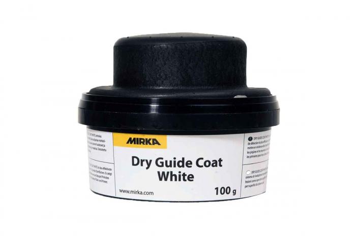 Dry Guide Coat Vit 100 gram | Spraycan.se