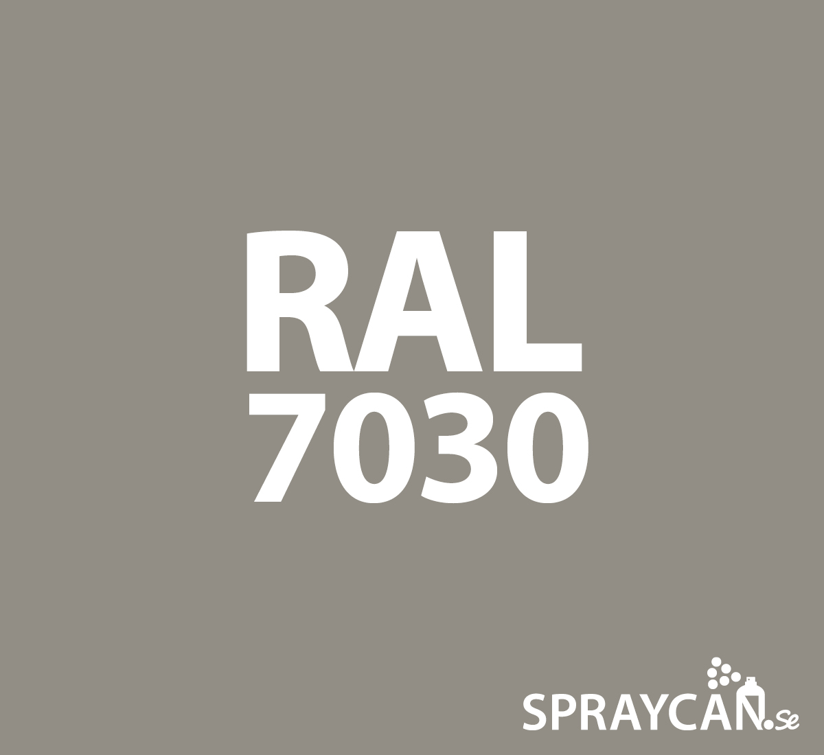 RAL 7030 Stone Grey