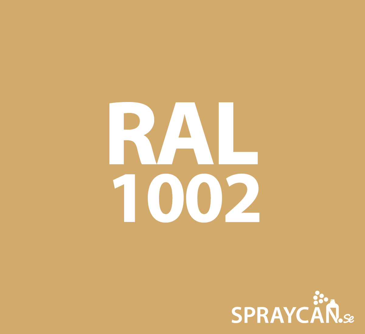RAL 1002 Sand Yellow