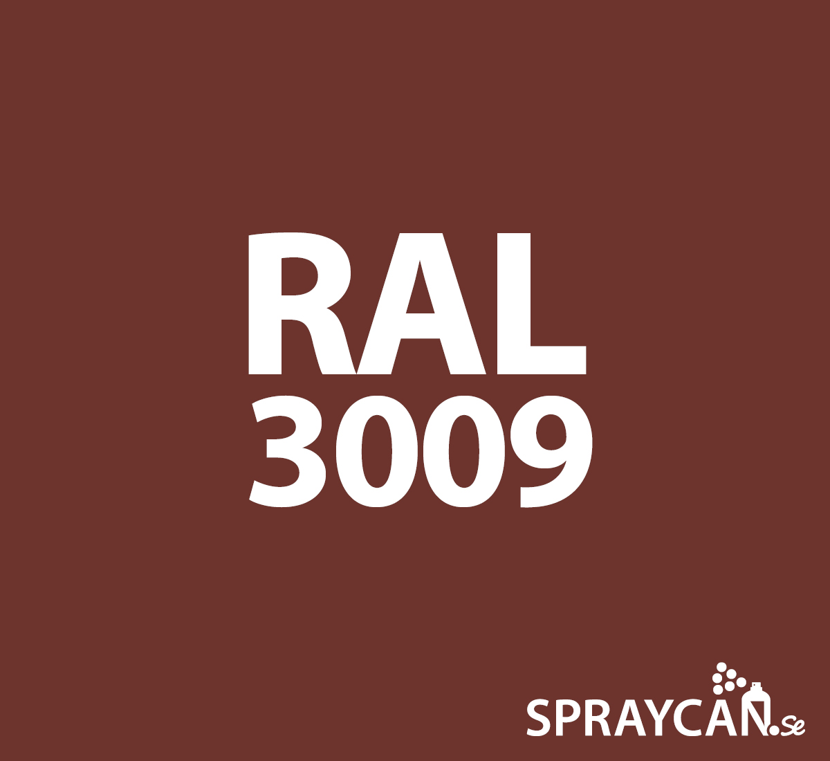 RAL 3009 Oxide Red | Röd | RAL-kulörer | Spraycan.se