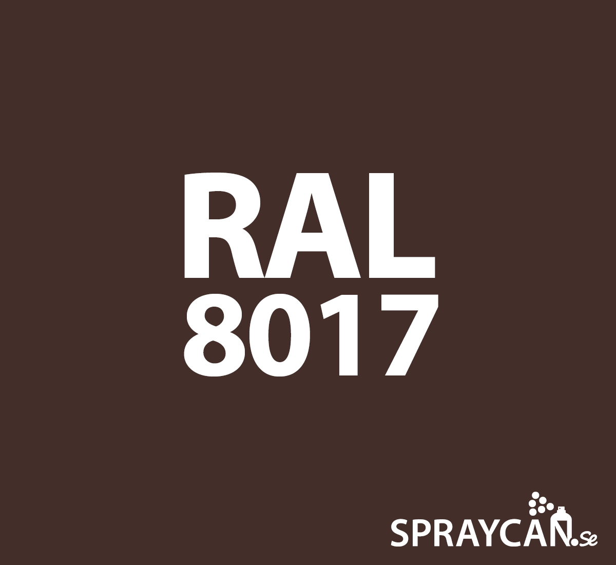 RAL 8017 Chocolate Brown