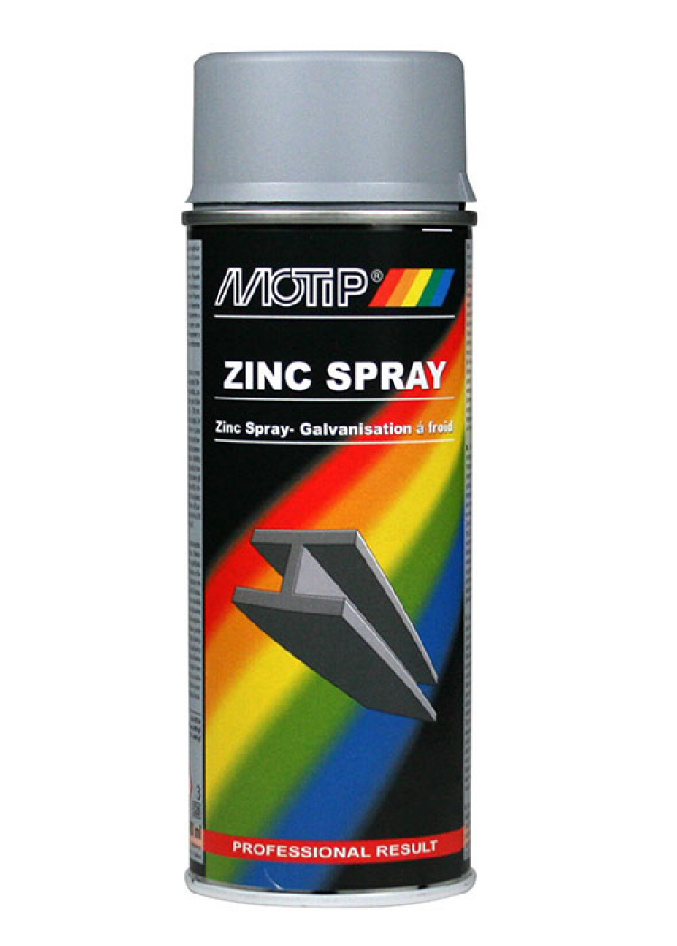 Zinkspray 400 ml | Enastående korrosionsskydd