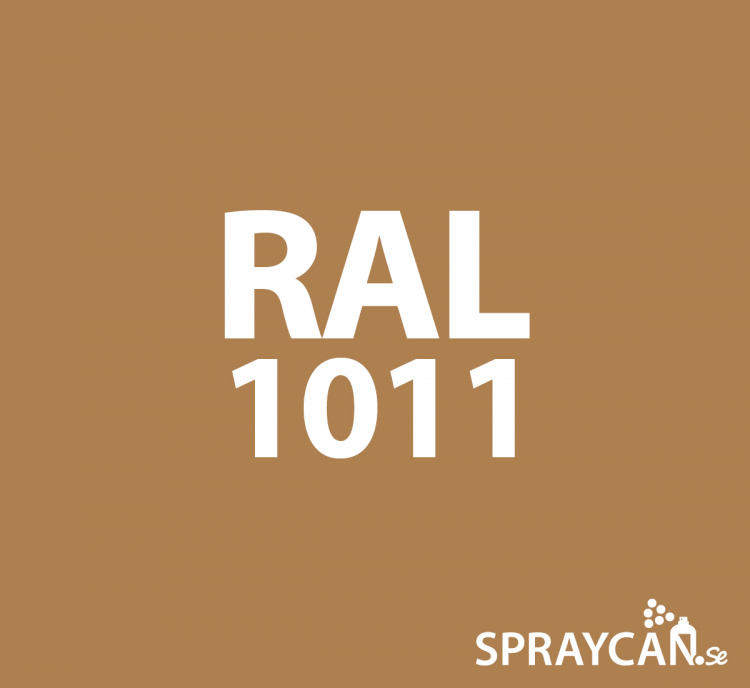 RAL 1011 Brown Beige | Köp RAL-kulörer hos Spraycan