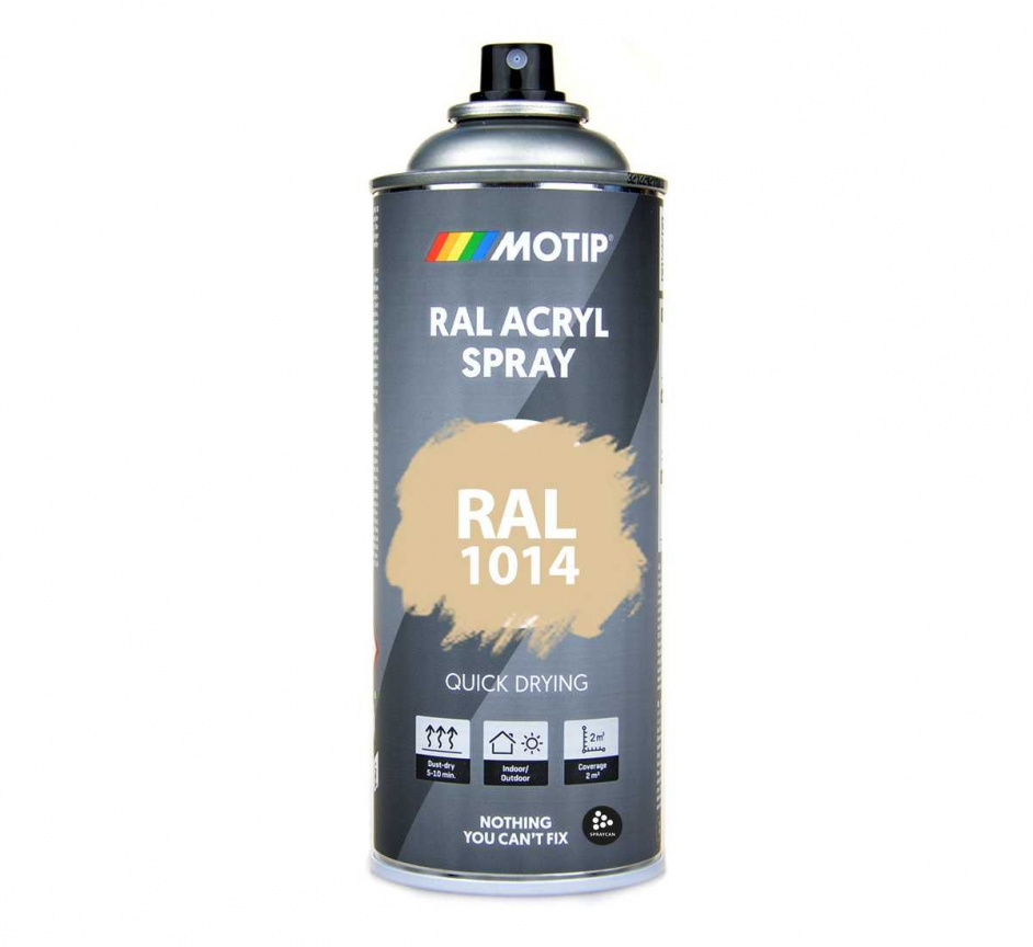 RAL 1014 Ivory | RAL-färger | Spraycan.se