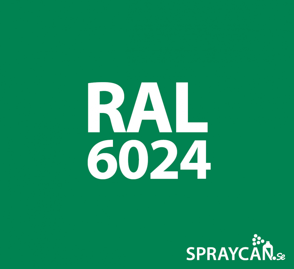 RAL 6024 Traffic Green | Köp sprayfärg hos Spraycan