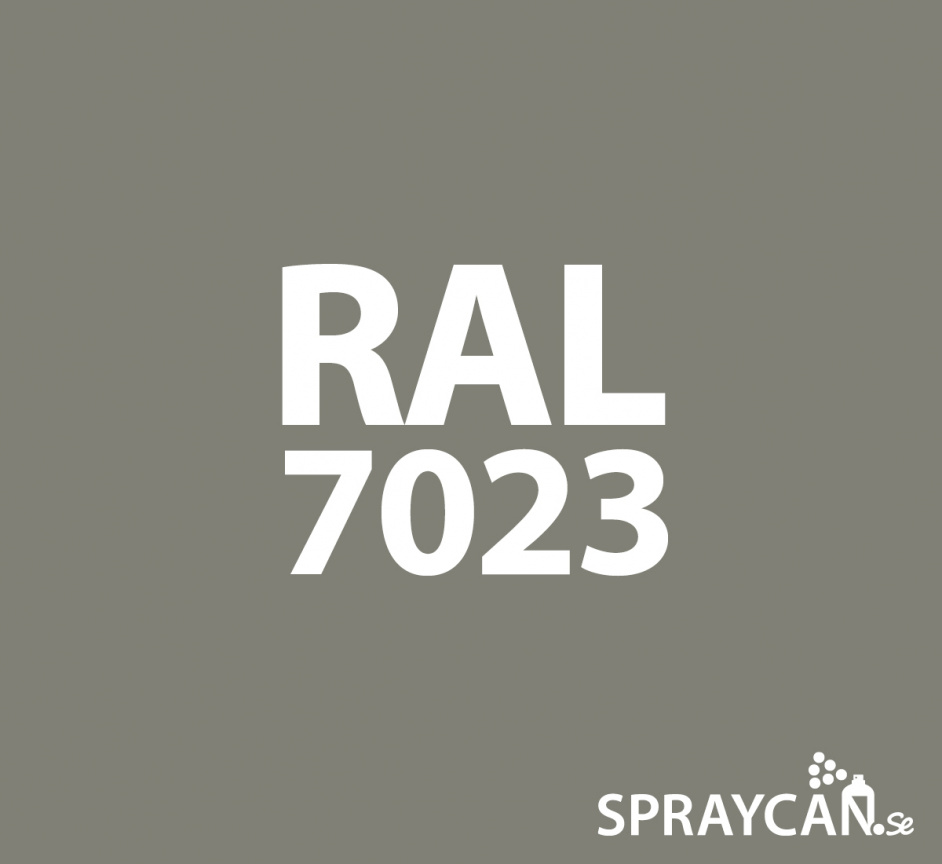 Grå Sprayfärg | RAL 7023 Concrete Grey
