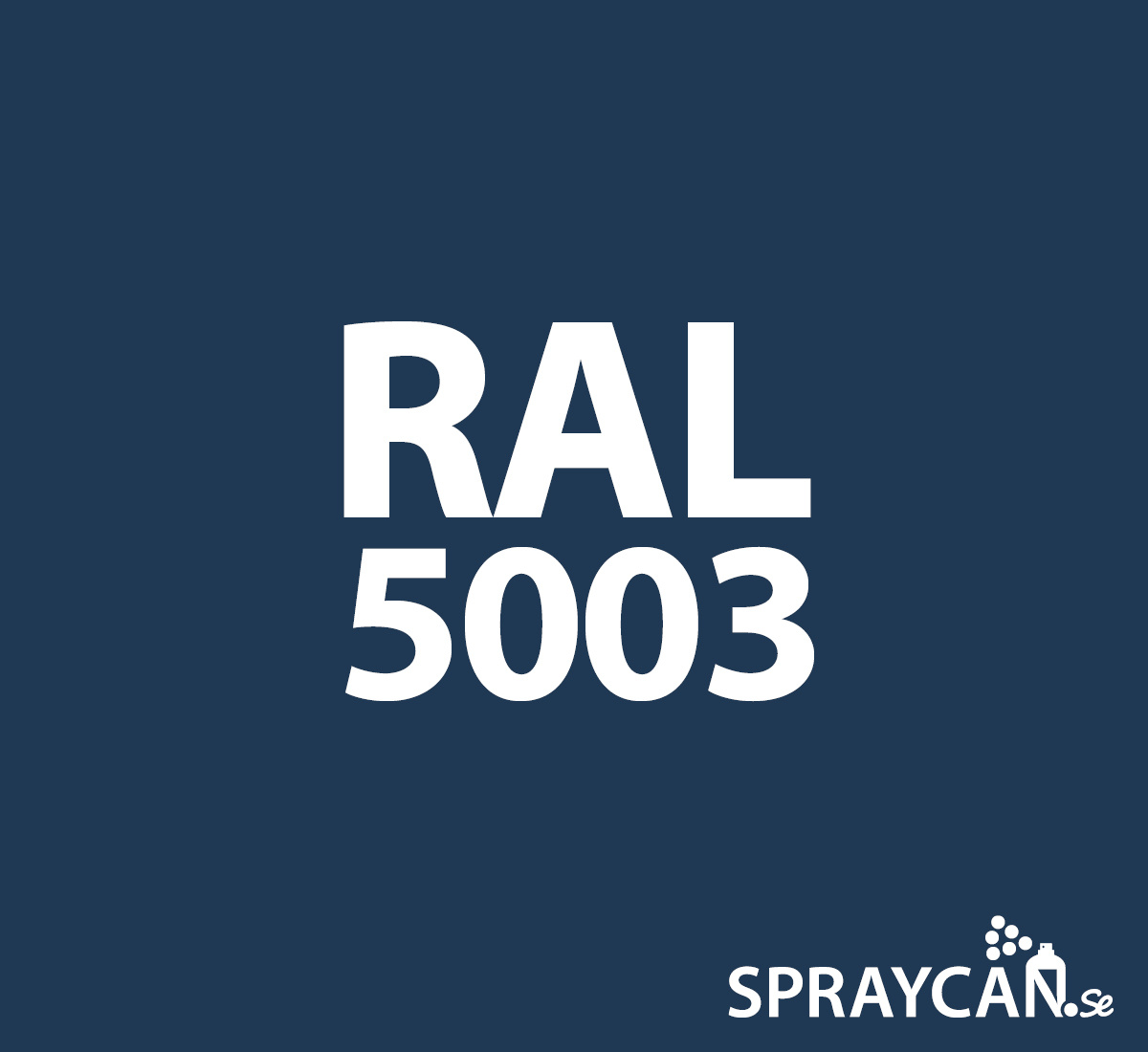 Sprayfärg RAL 5003 Sapphire Blue | Köp hos Spraycan