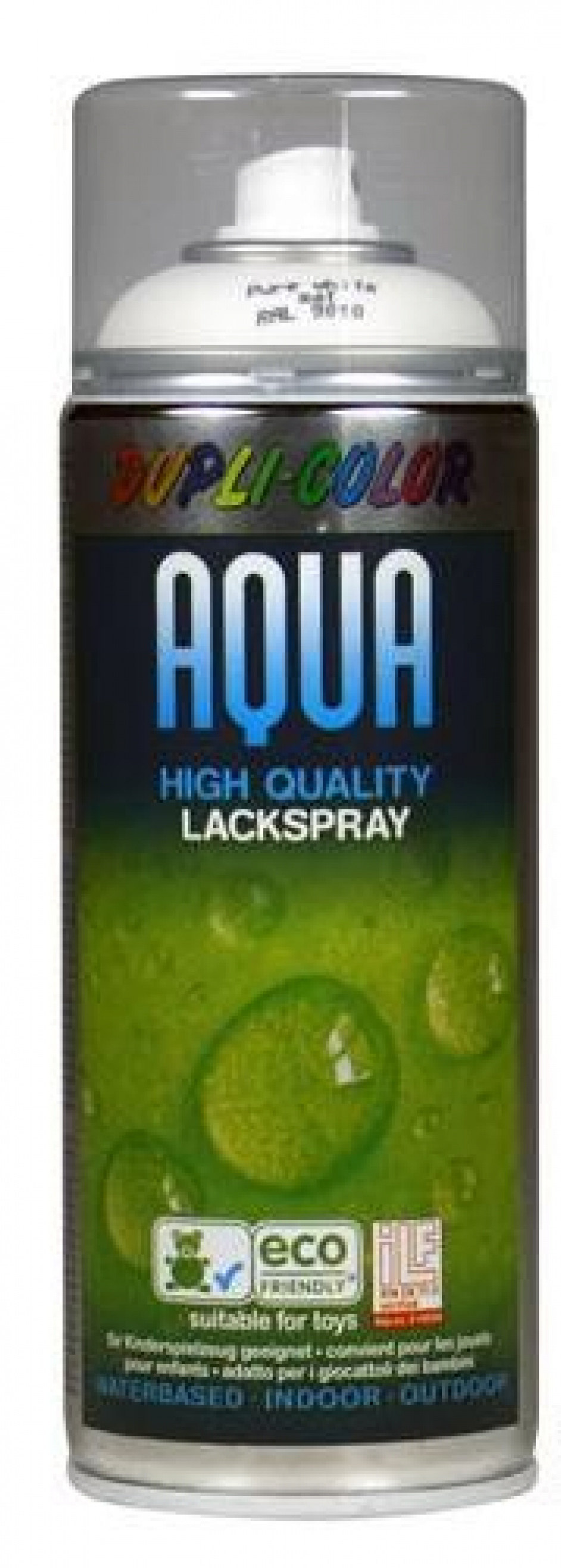 Aqua Lack Vit matt | Vattenbaserad sprayfärg hos Spraycan!