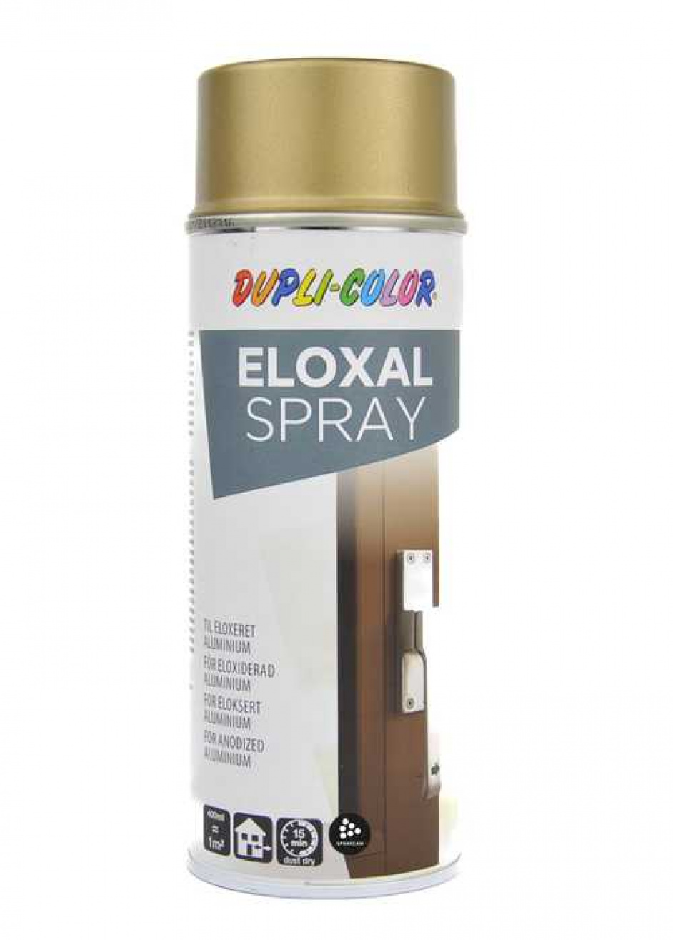 Eloxal Sprayfärg Mörk Guld 400ml | Spraycan.se