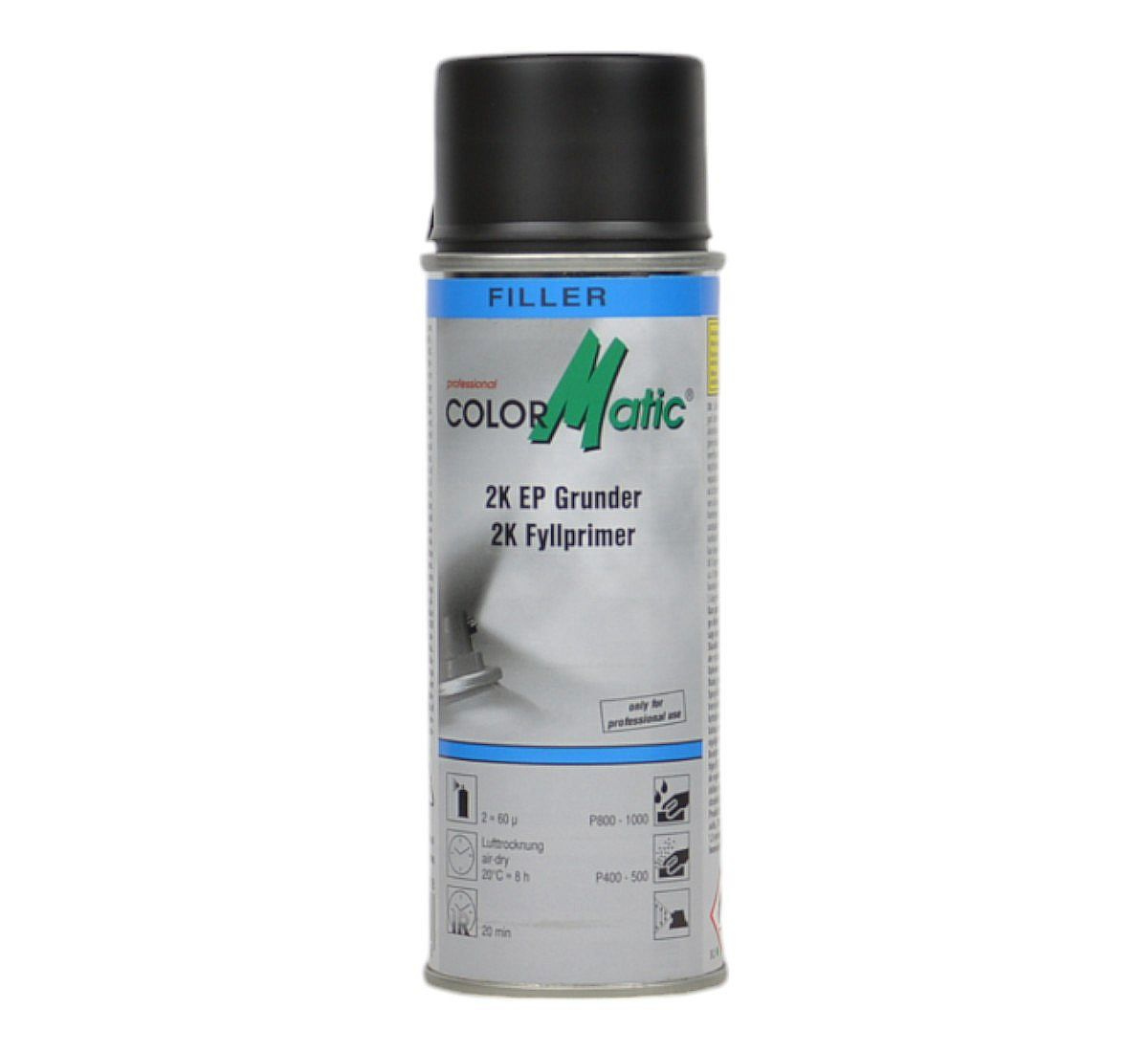 2K Epoxy Primer Filler Svart 200ml | Spraycan.se