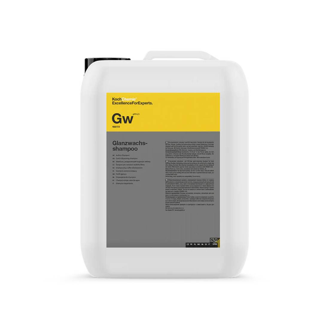 Koch-Chemie Gw Shine Wax Shampoo 10 kg | Spraycan.se