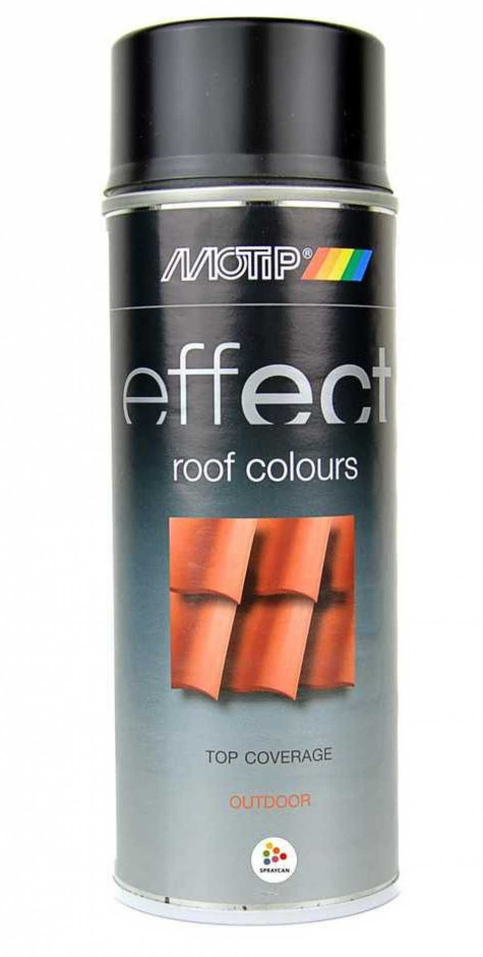 Takfärg RR33 | Svart bättringsfärg för plåttak | Spraycan.se