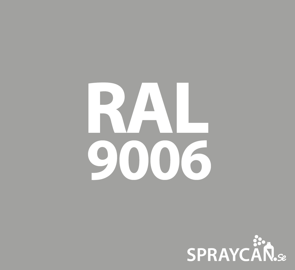 RAL 9006 Silver sprayfärg | Köp hos Spraycan