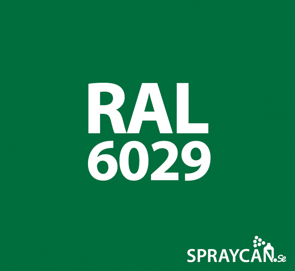 RAL 6029 Mint Green | RAL-kulörer | Spraycan.se
