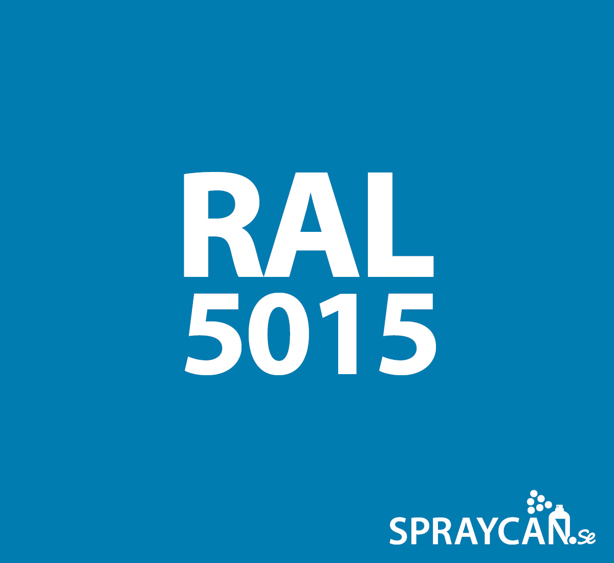 RAL 5015 Sky Blue | Köp ralfärg hos Spraycan.se