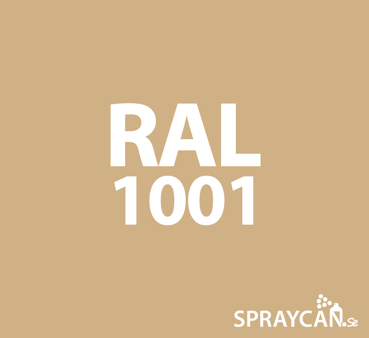 RAL 1001 Beige | Köp Ral-färger i spray