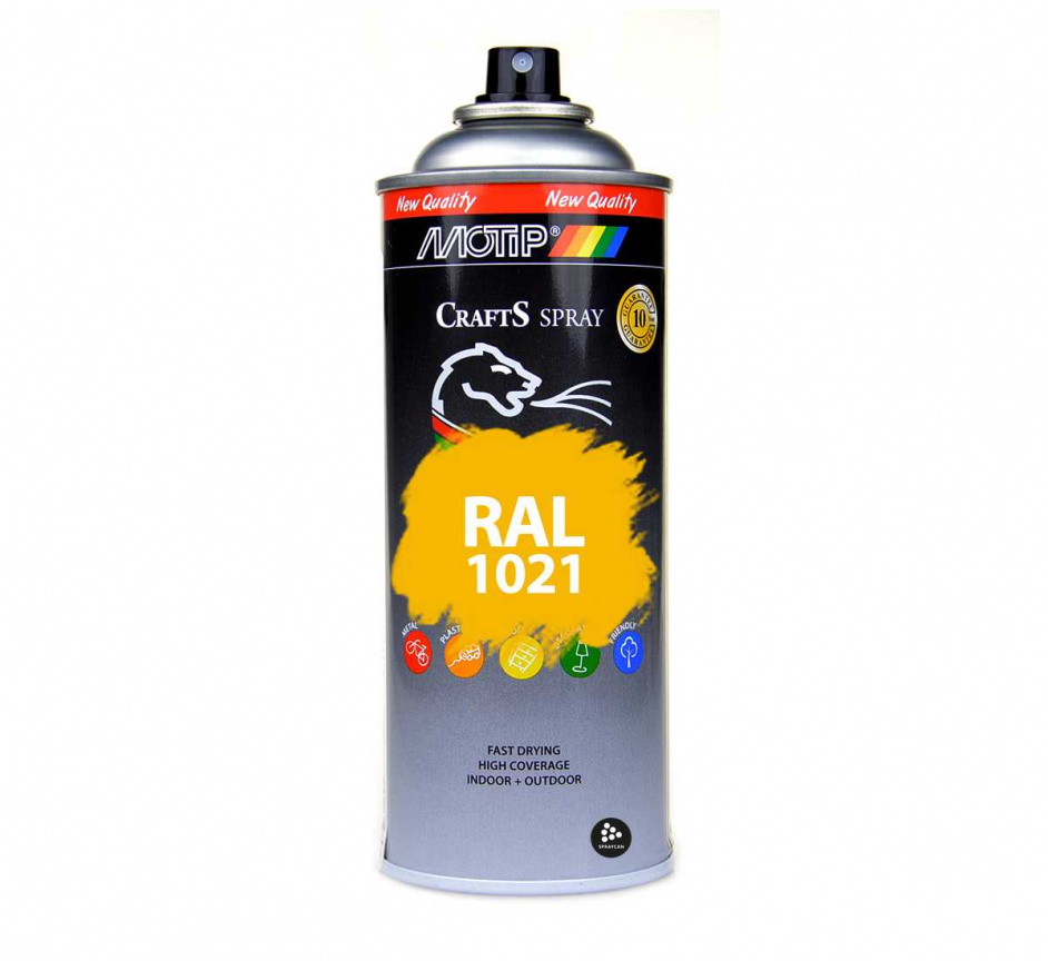 RAL 1021 Colza Yellow | Köp Sprayfärg hos Spraycan